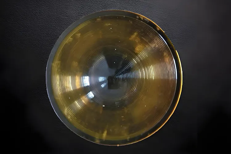 Light Yellow Traffic Light Fresnel Lens | Ø260mm | 400m Visibility in ...